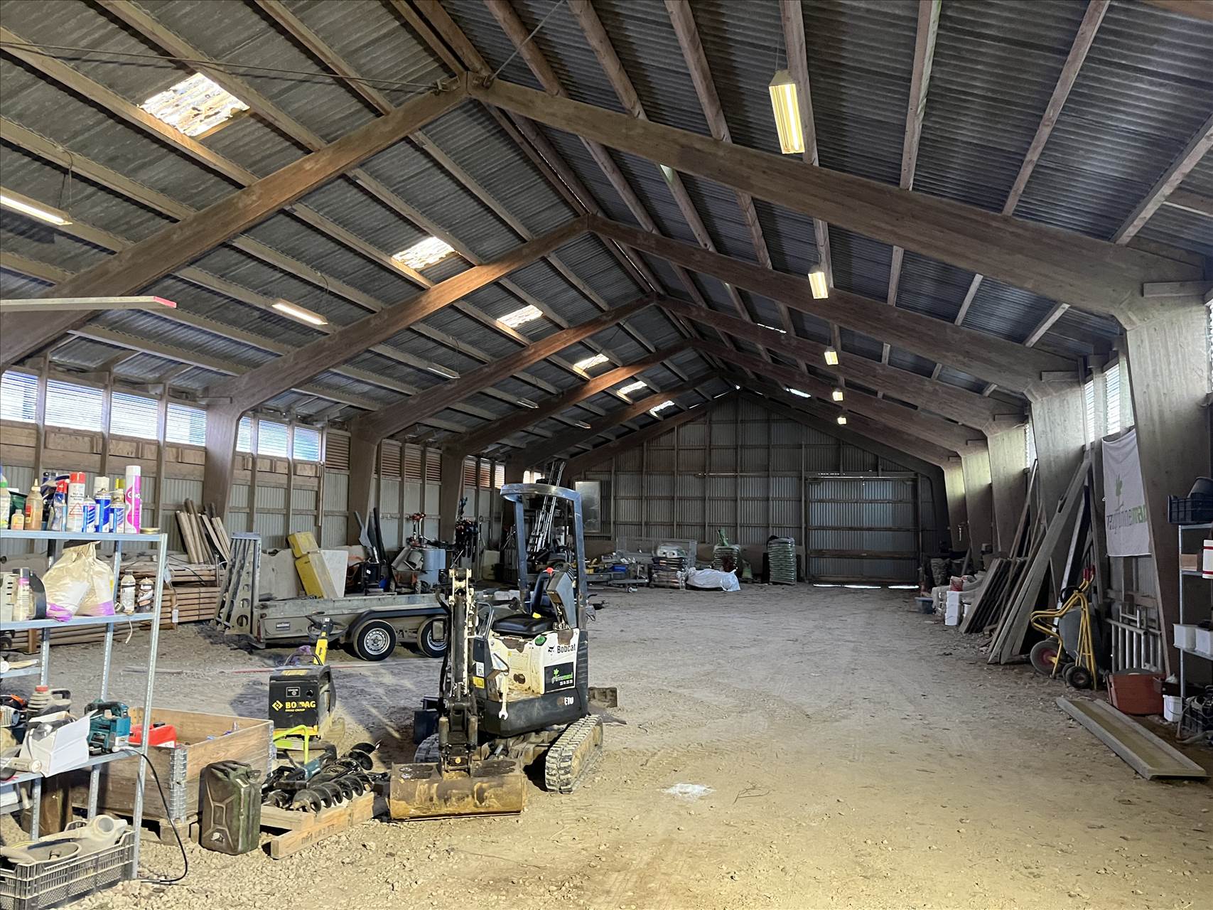 Lager/Produktion til leje i Hasselager