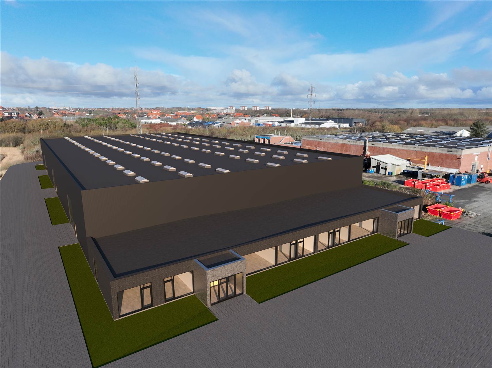 Lager/Produktion til leje i Esbjerg