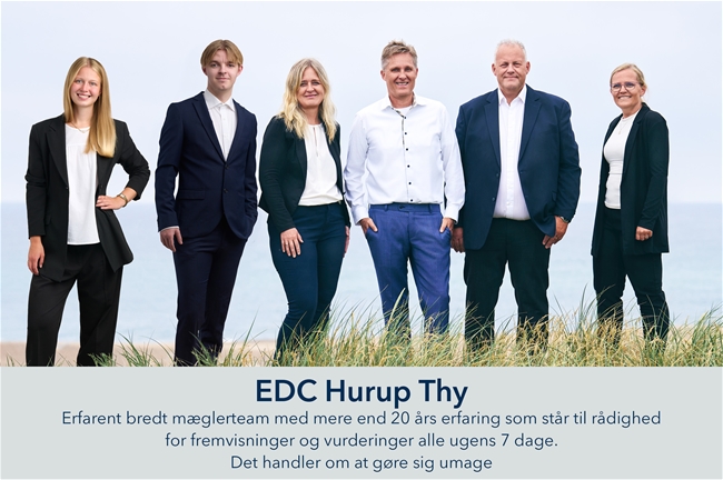 Bolig til Salg i Hurup Thy | Kontakt os hos EDC Hurup Thy.